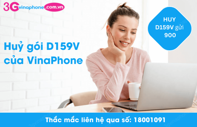 Cách hủy gói D159V VinaPhone bằng SMS siêu đơn giản