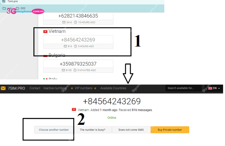 Cách tạo số điện thoại ảo Việt Nam +84 nhận SMS tin nhắn FREE